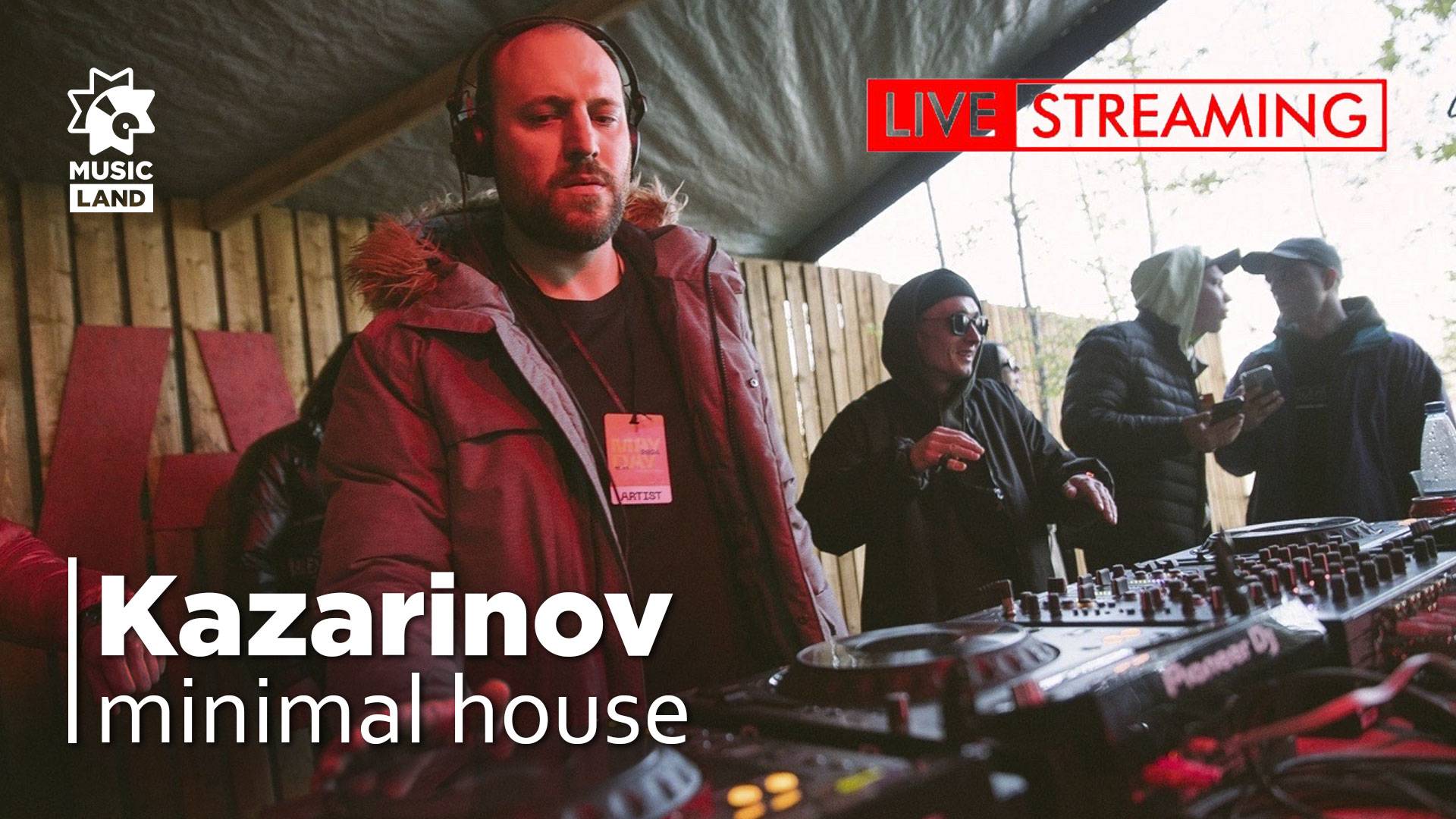 Kazarinov | minimal house | Dj set stream | @MusicLandStudio Izhevsk 08.08.24