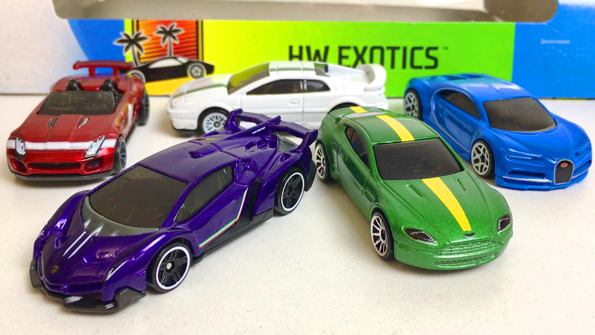 Машинки Хот Вилс Экзотика Новые Игрушки Распаковка Видео для Детей