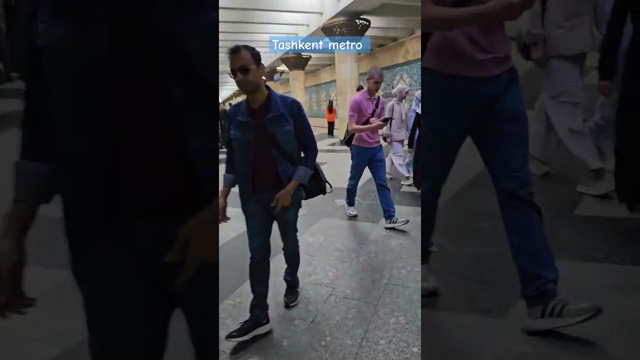 метро Ташкента #пешкомпогороду #пешкомпомиру #пешкомпоташкенту