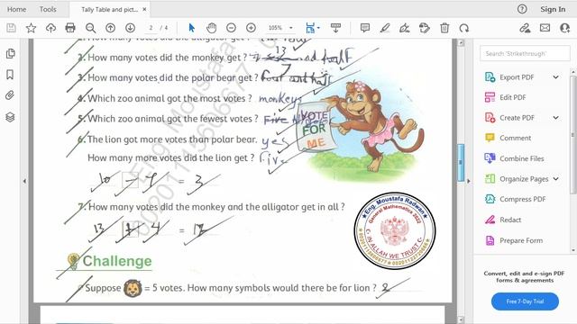 Lecture 4 - Tally Table and Pictograph