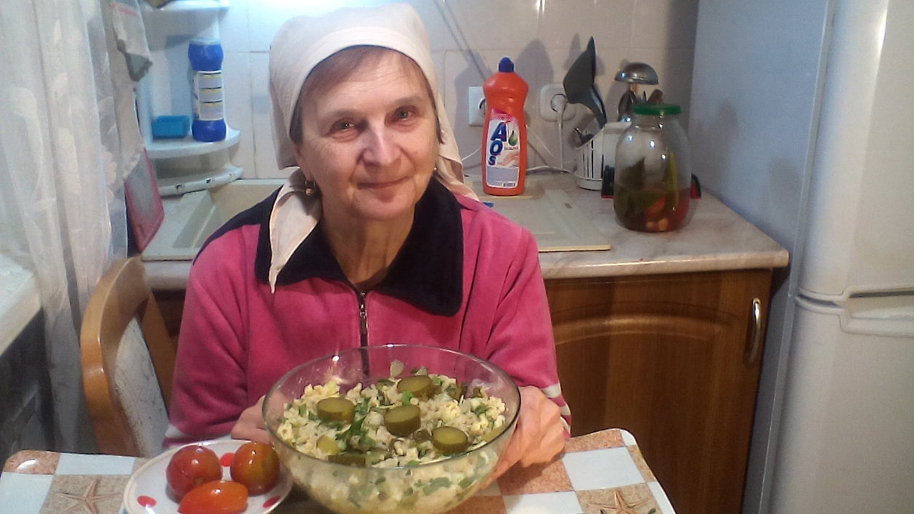 Салат из булгура с огурцами. Постный рецепт. #суфикс.mp4