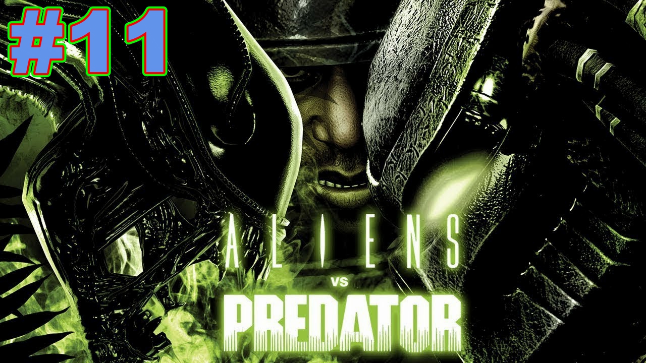 ▶Aliens vs. Predator. Игра за Хищника. Пирамида(Финал). #11