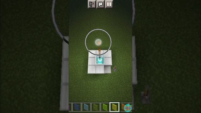 Как сделать разноцветный маяк в Minecraft.