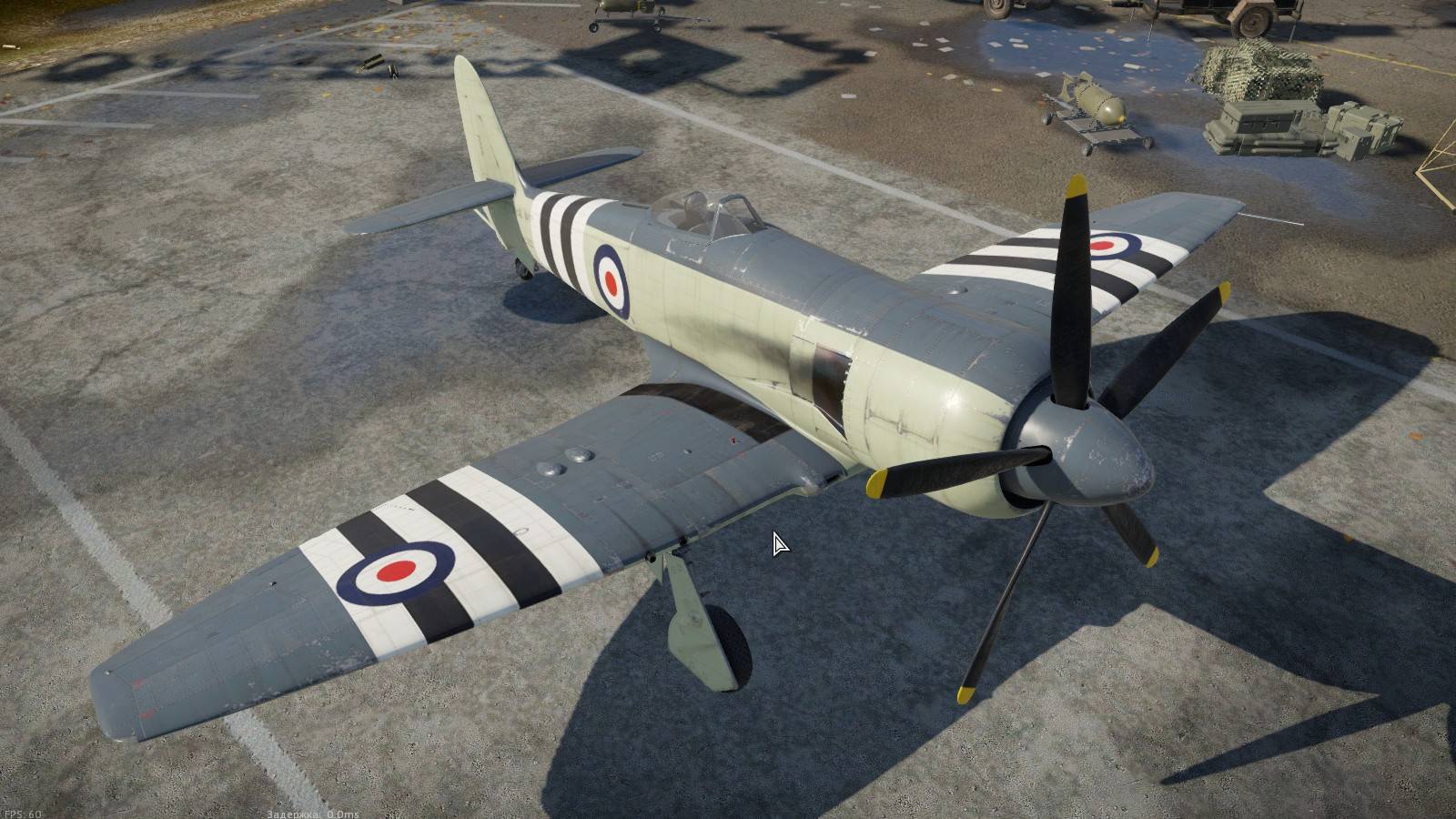 War Thunder | Характеристики самолётов | Sea Fury FB.11 | 2.37.0.63