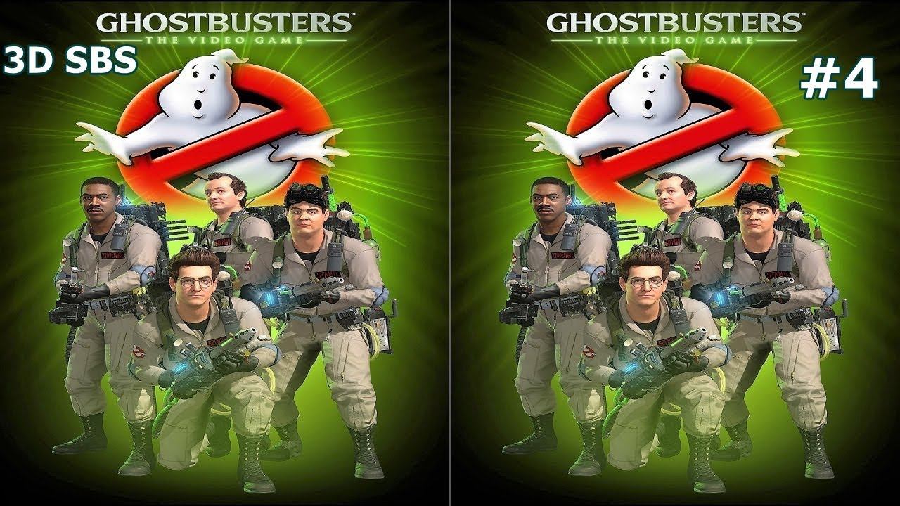 Ghostbusters: The Video Game 3D VR video 3D SBS 4 google cardboard
