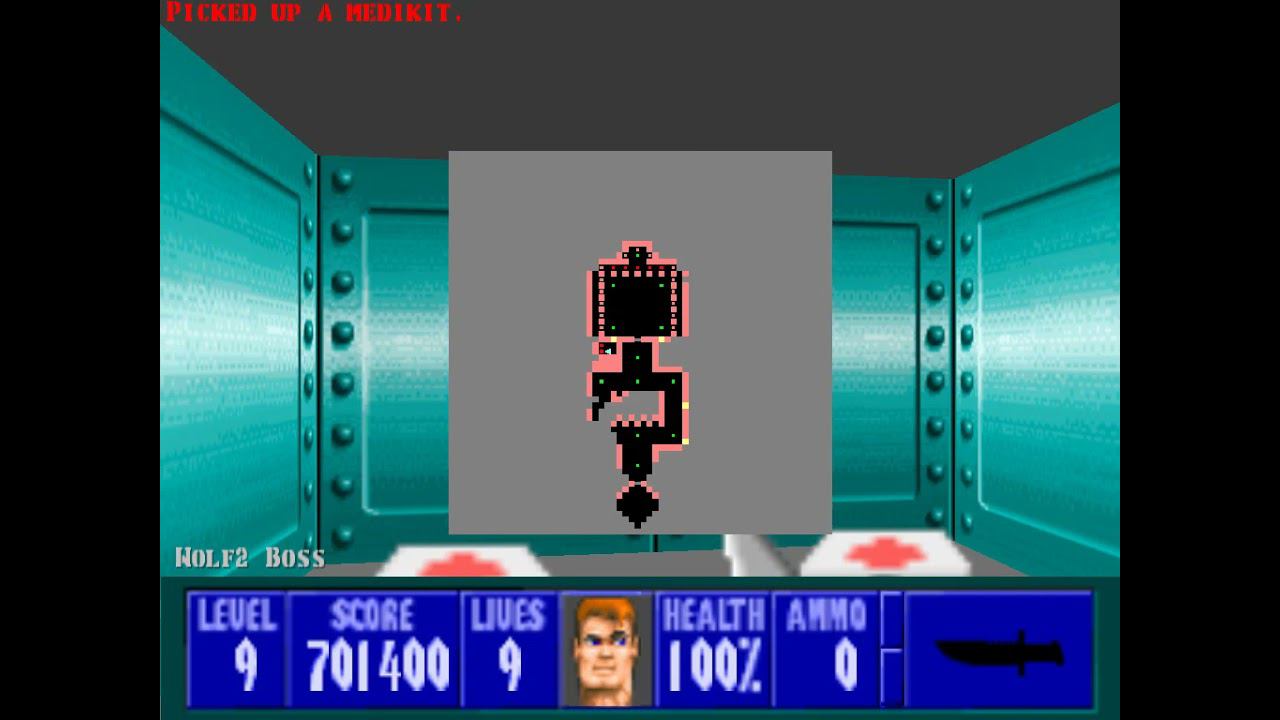Прохождение Wolfenstein 3D Эпизод 2 Операция Айзенфауст Доктор Шаббс #18