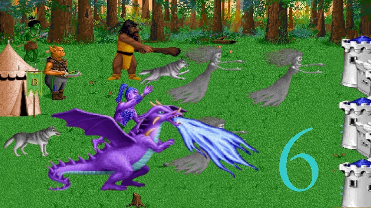 Heroes of might and magic 1. #6. Охота на призраков во владениях Ламанды.