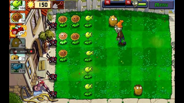 зомби против растений продолжаю разбирать эту игру