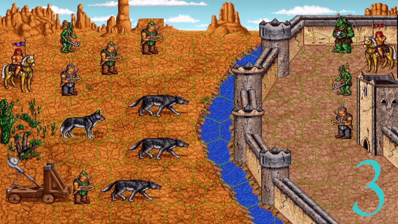 Heroes of might and magic 2. #3. Тотальное варварское объединение!