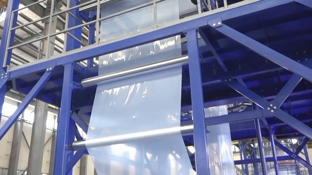 Classic X™ 5-Layer Co-extrusion Blown Film Machine with In-line MDO (M5B-1700Q-C-MDO)