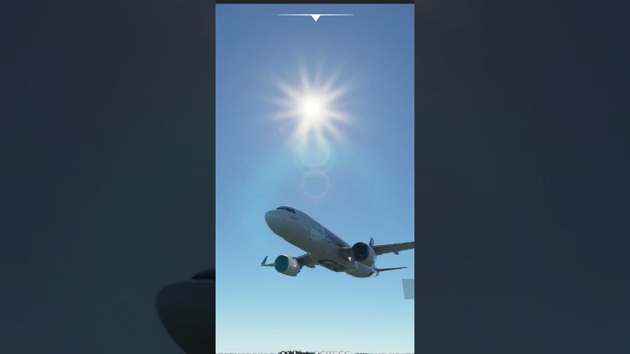 (мягкая посадка) microsoft flight simulator #youtubeshorts  #shorts