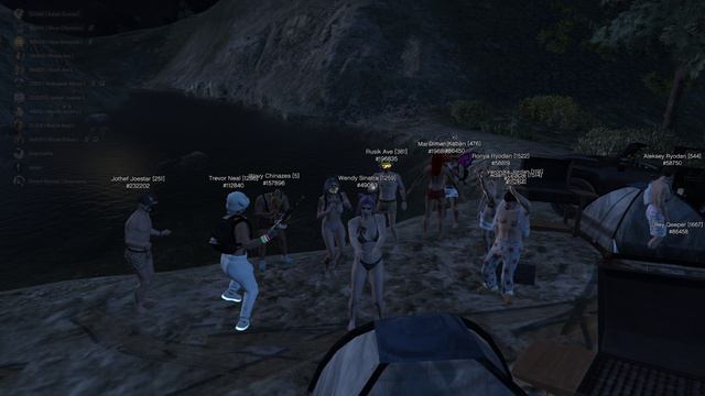 Отдых с палатками 2