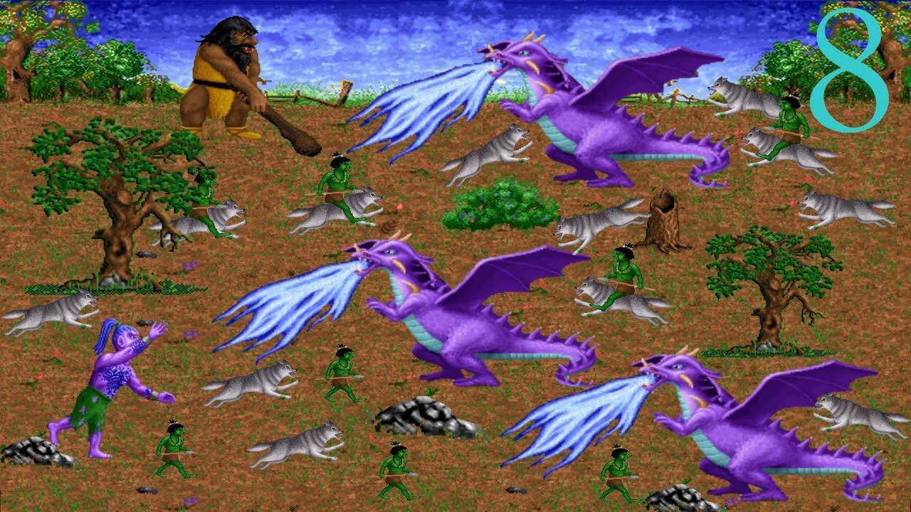 Heroes of might and magic 1. #8. Позорный царь горы.