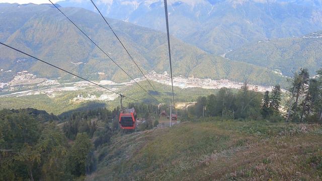 Красная Поляна. Подъем в горы