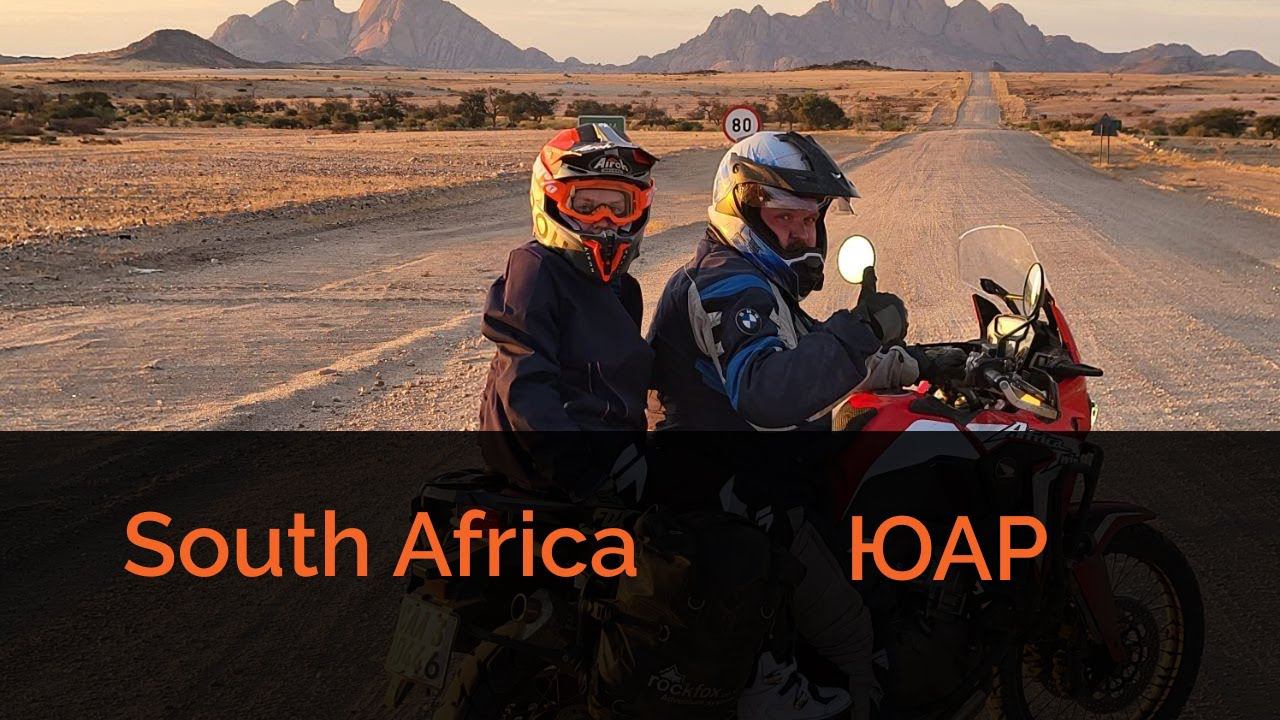 Видеоотзыв Алексея. Мототур ЮАР-Намибия. Video review. SA - Namibia. Motorcycle tour