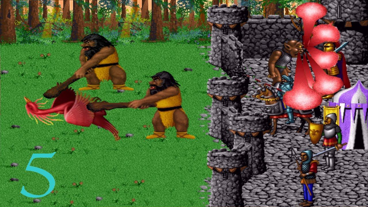 Heroes of might and magic 1. #5. Визит к Айронфисту!