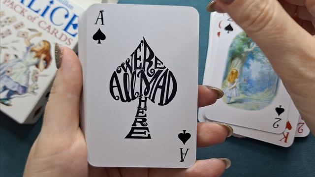 Игральные карты Macmillan Alice Pack of Cards, Великобритания ❤️