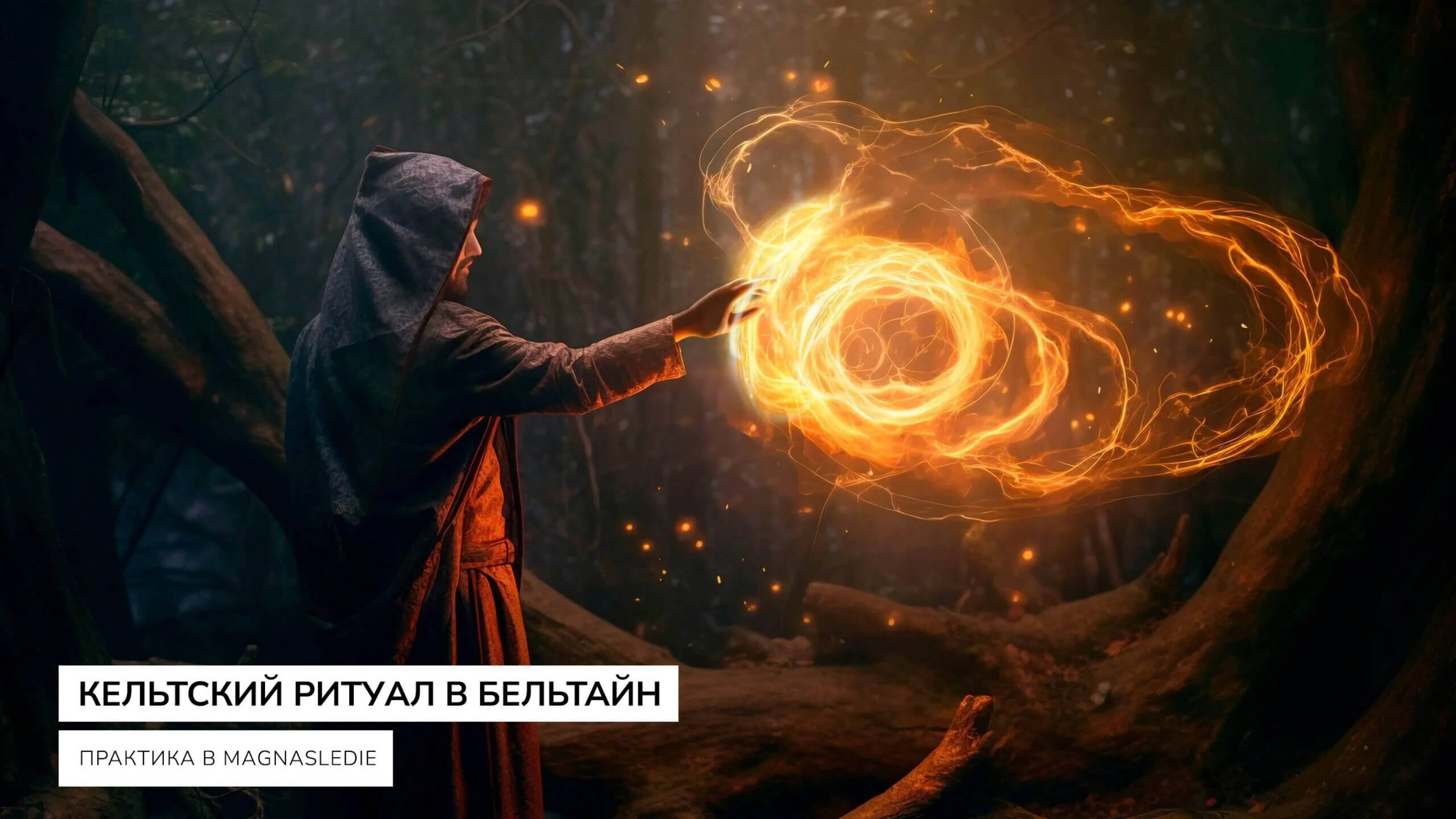 Кельтский Ритуал в Бельтайн
