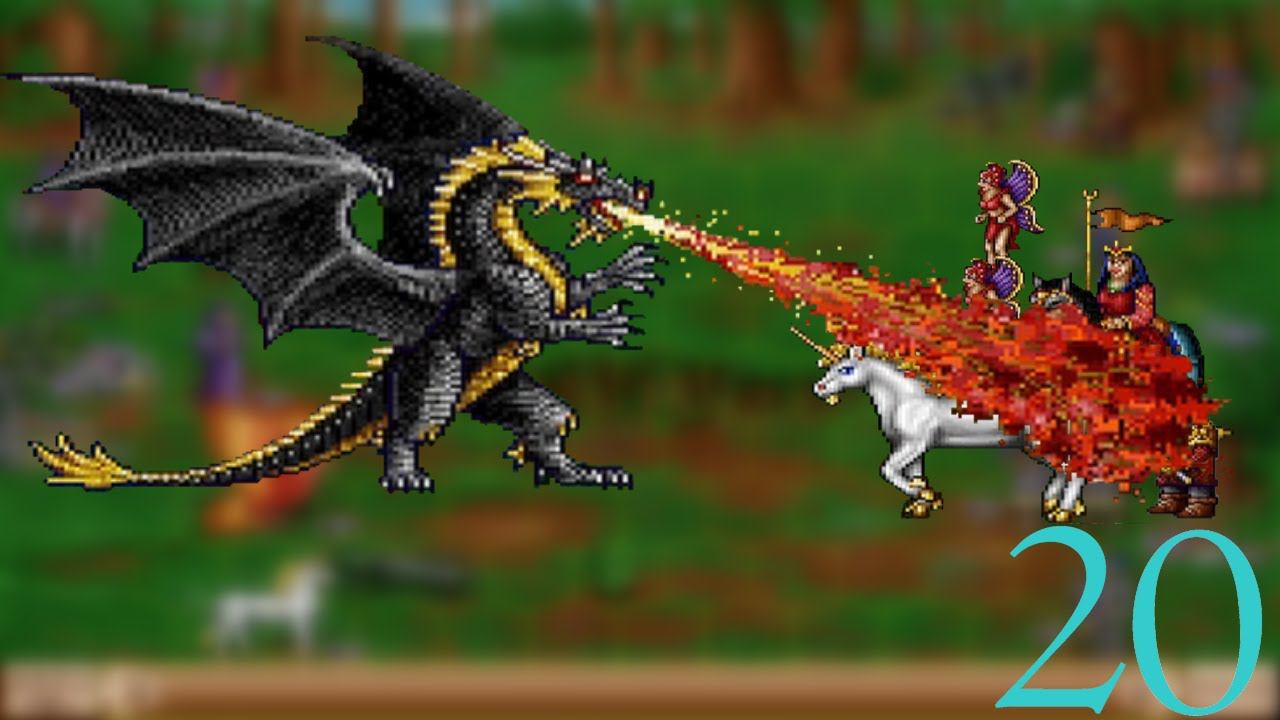 Heroes of might and magic 2. #20 Конец чародеев (продолжение).