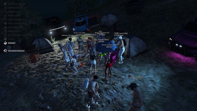 Отдых с палатками 4