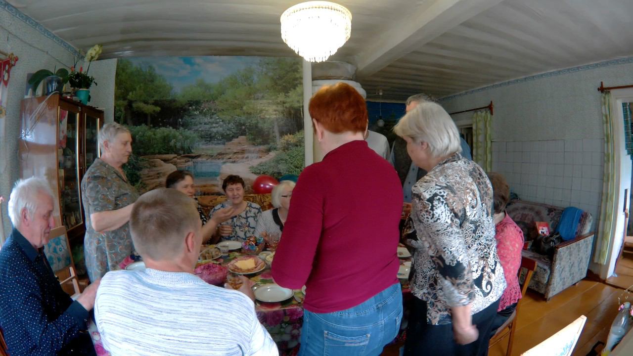 Юбилей Крестной в 4К ч.1