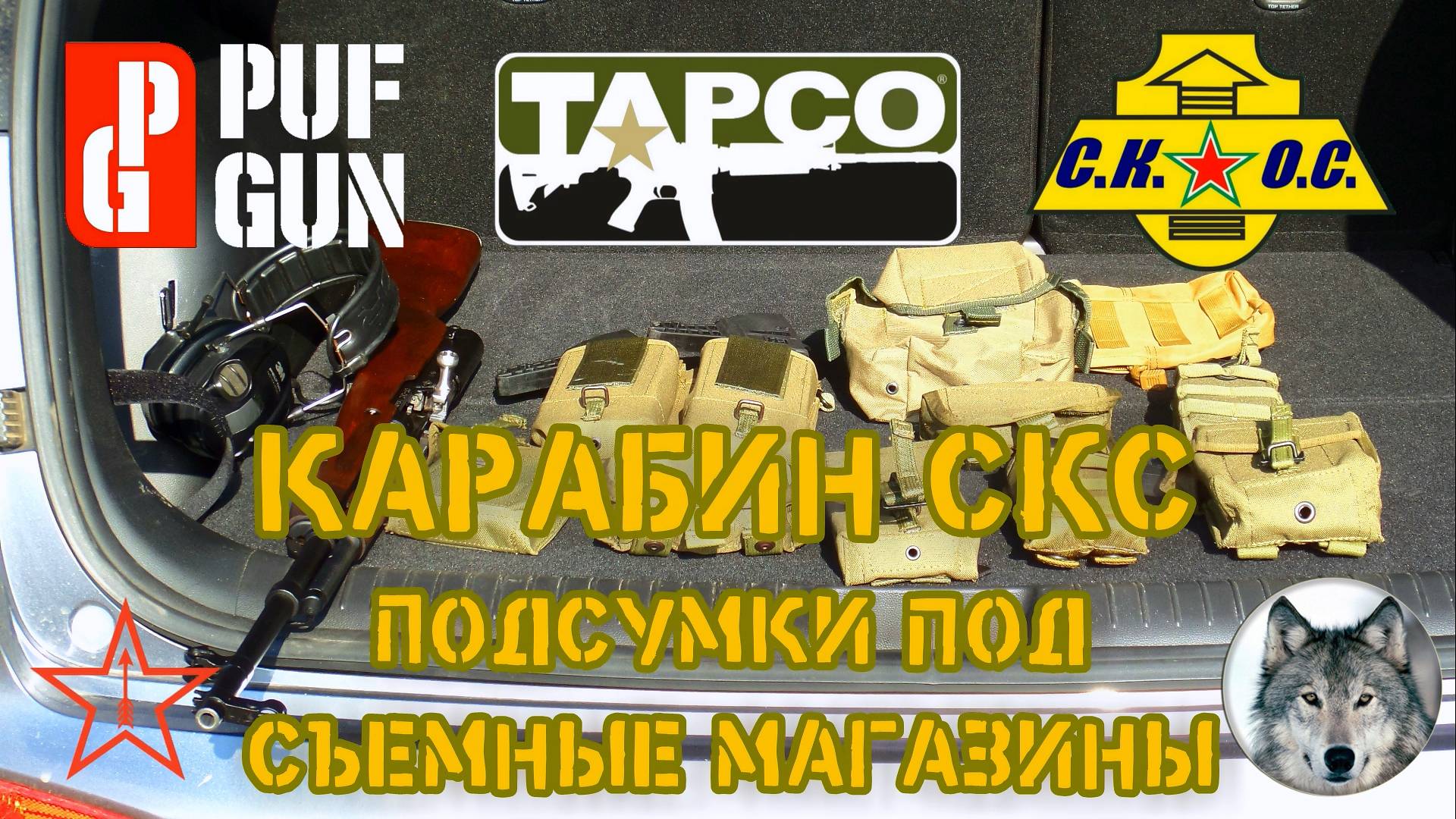 СКС. Где взять подсумки для "PufGun", "СКОС" и "Тарсо"? (Magazine pouches for the SKS carbine.)