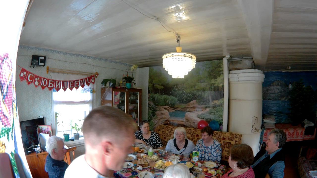 Юбилей Крестной в 4К ч.13