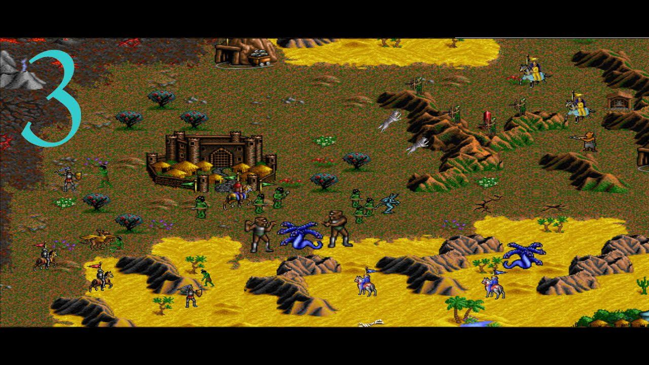 Heroes of might and magic 1. #3. Больные земли исцелены, грядет война за нашу свободу!