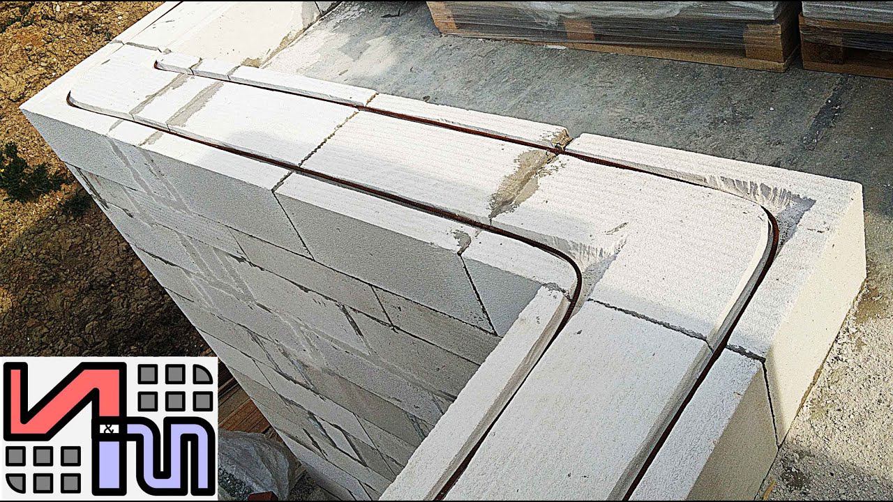 Как армировать Газобетон?