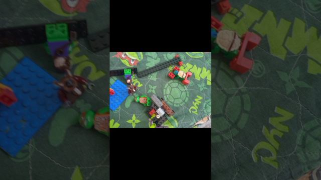 осенние шутки черепашки ниндзя спасатели времени Химия Микеланджело