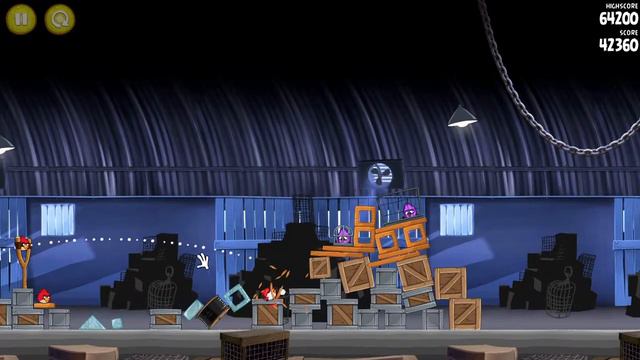 ПРОХОЖДЕНИЕ Angry Birds Rio - SMUGGLERS DEN - Level 2-14 (3 ЗВЕЗДЫ)