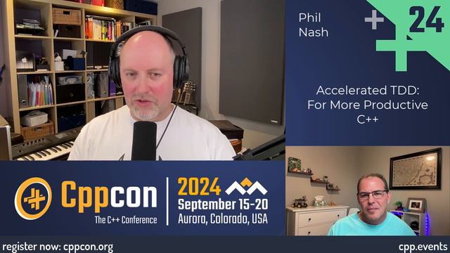 Interview With Phil Nash (Accelerated TDD: For More Productive C++) - CppCon 2024