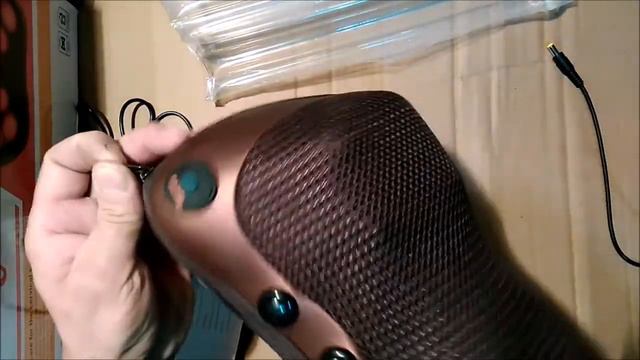 Массажная подушка. Подушка массажер.Что там внутри