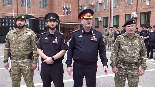 Сводный отряд «АХМАТ» МВД по Чеченской Республике 
отправился сегодня в зону проведения СВО