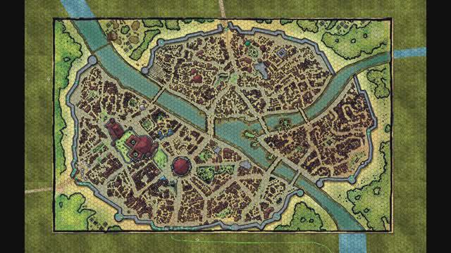 100 НРИ. GURPS. Фэнтези. Первый модуль. ДК Битва за Тридон.