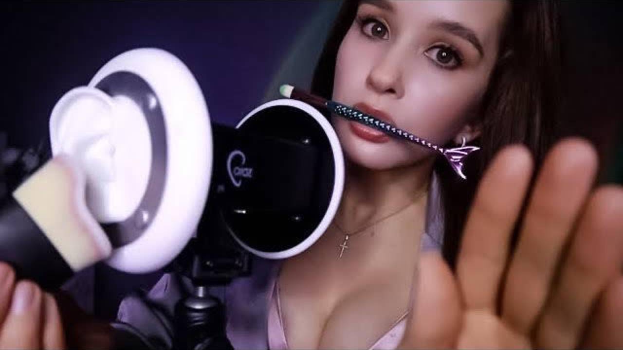 АСМР ТЫ УСНЕШЬ за 15 минут Звуки рта и Движение рук Биноуральный микрофон 3Dio