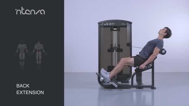 Силовой тренажер INTENZA "Разгибание спины" EL-05