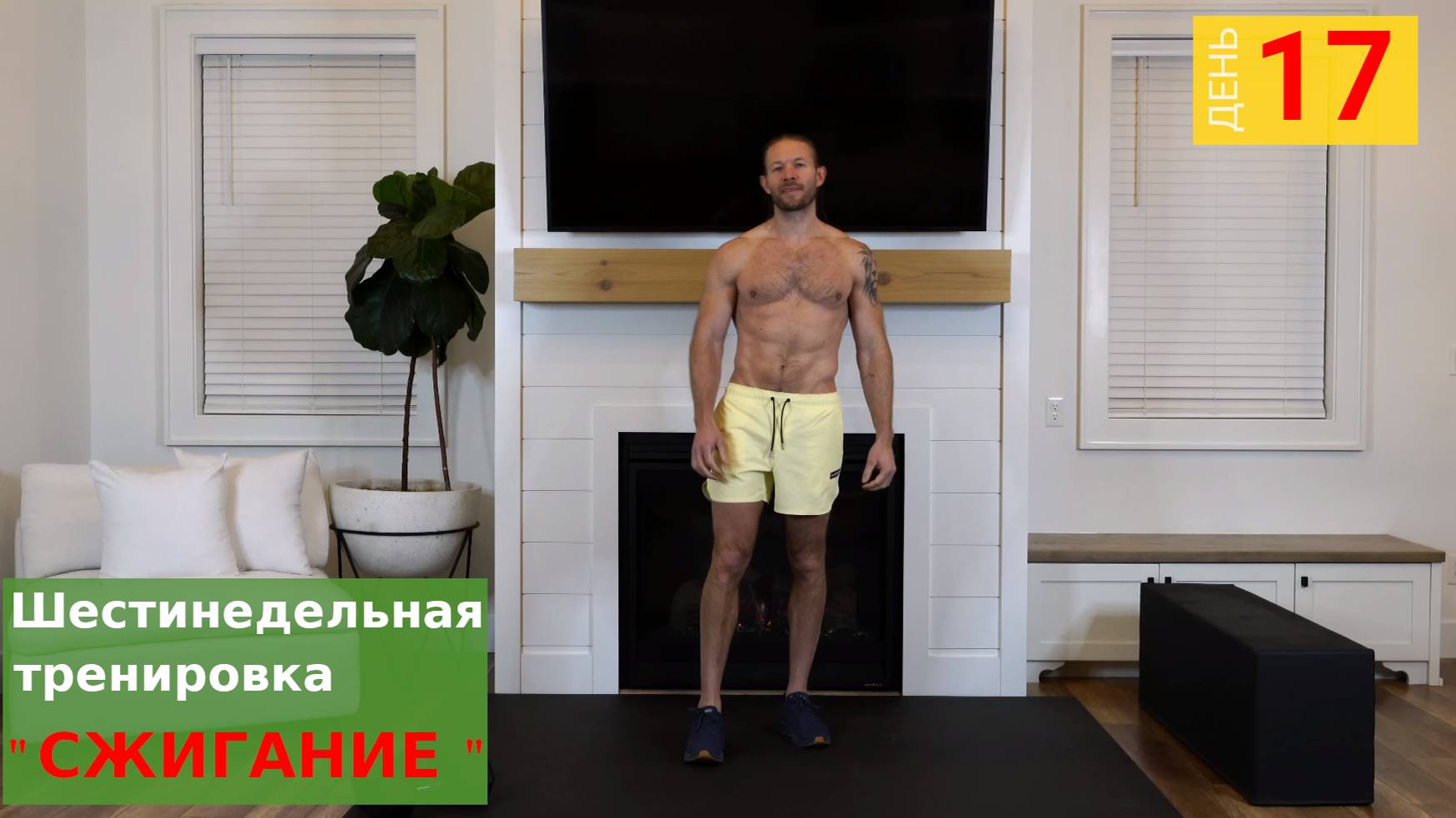 "Сжигание" | День 17: 30 минутная тренировка Грудь, Плечи + Трицепсы