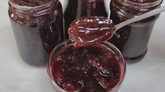 Желеобразное сливовое варенье💥