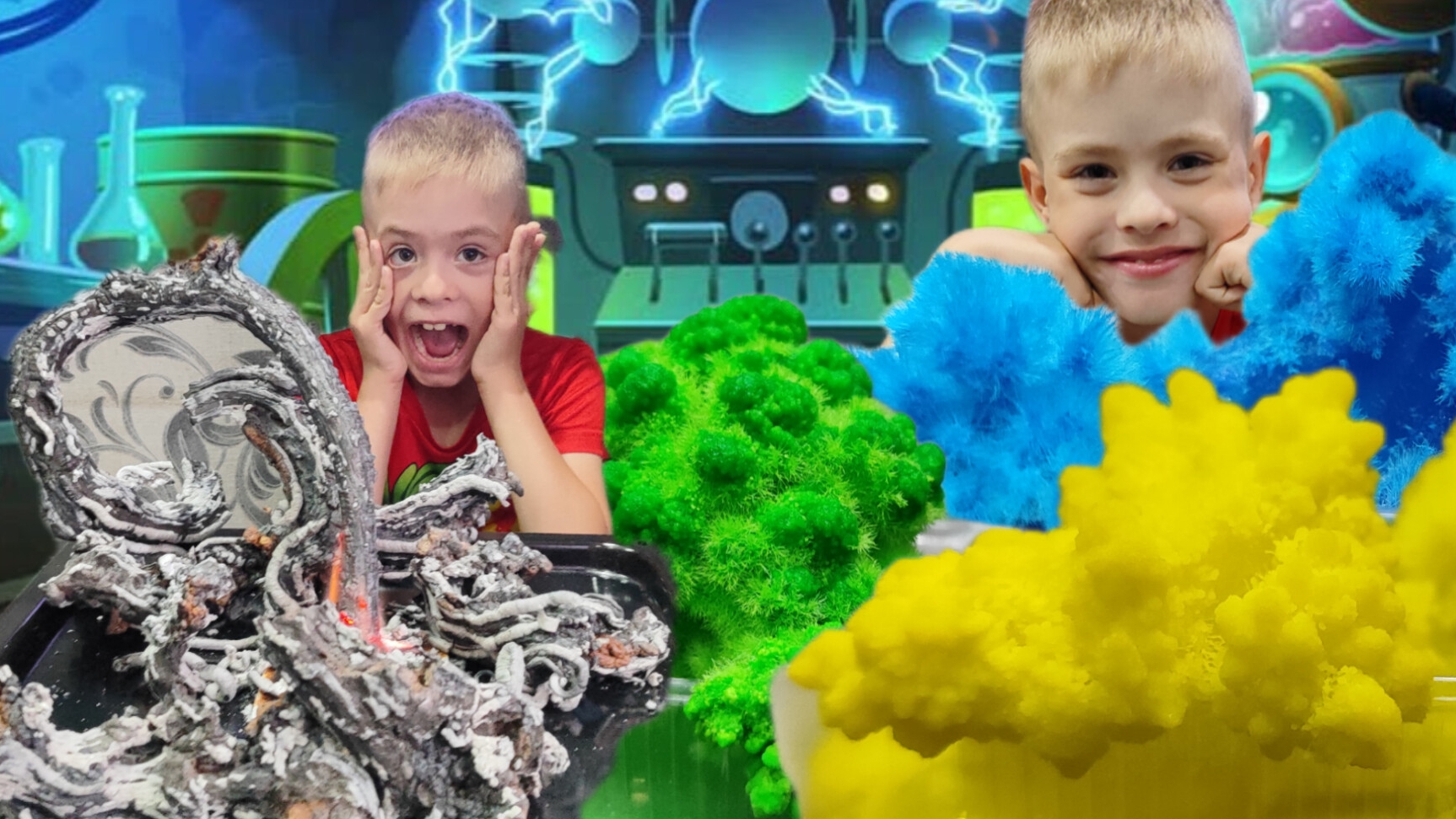 Опыты у нас дома