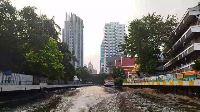 бангкок. каналы клонги คลอง ч.7 กรุงเทพฯ bangkok