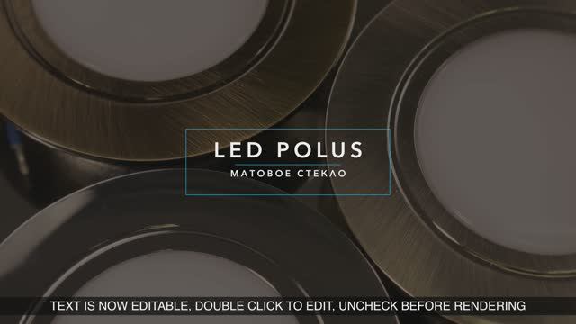 220V матовое стекло светодиодный мебельный врезной светильник | Обзор товара