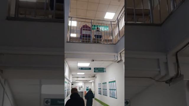 Экскурсия по детскому отделению поликлиники 17 г. Новосибирск (Бережливая поликлиника)