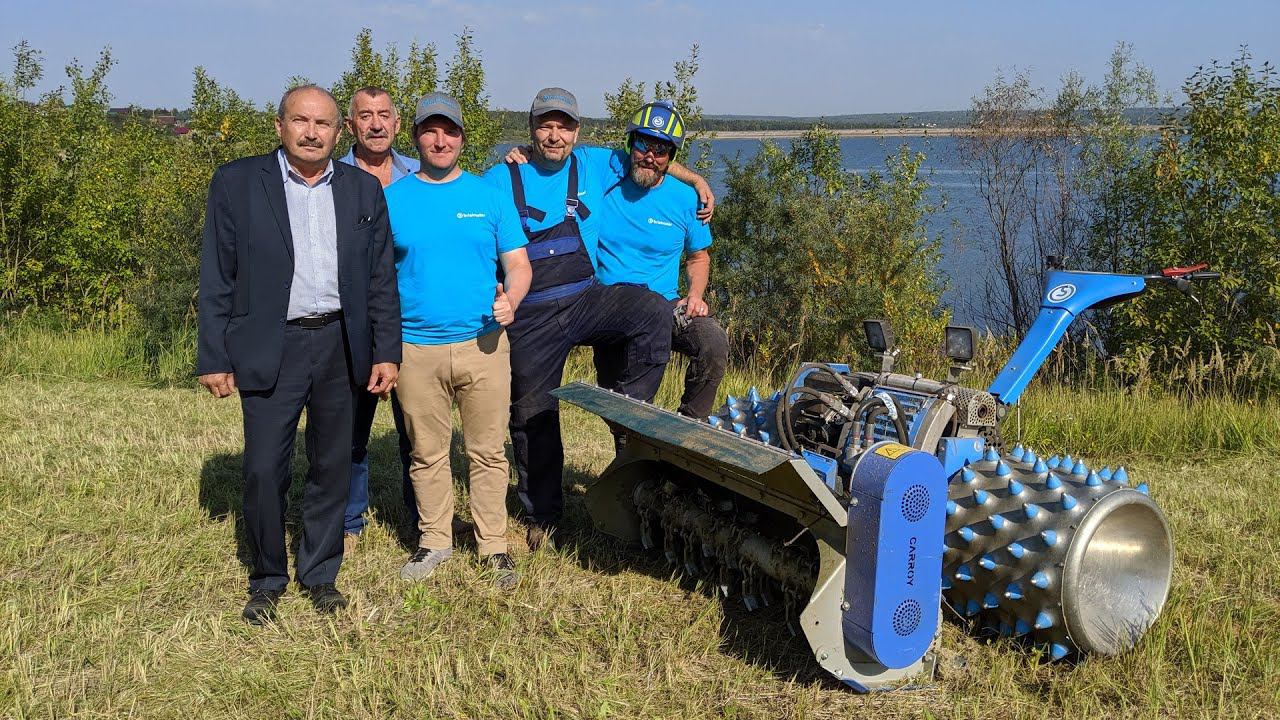 Демонстрация техники Brielmaier на Загорской ГАЭС