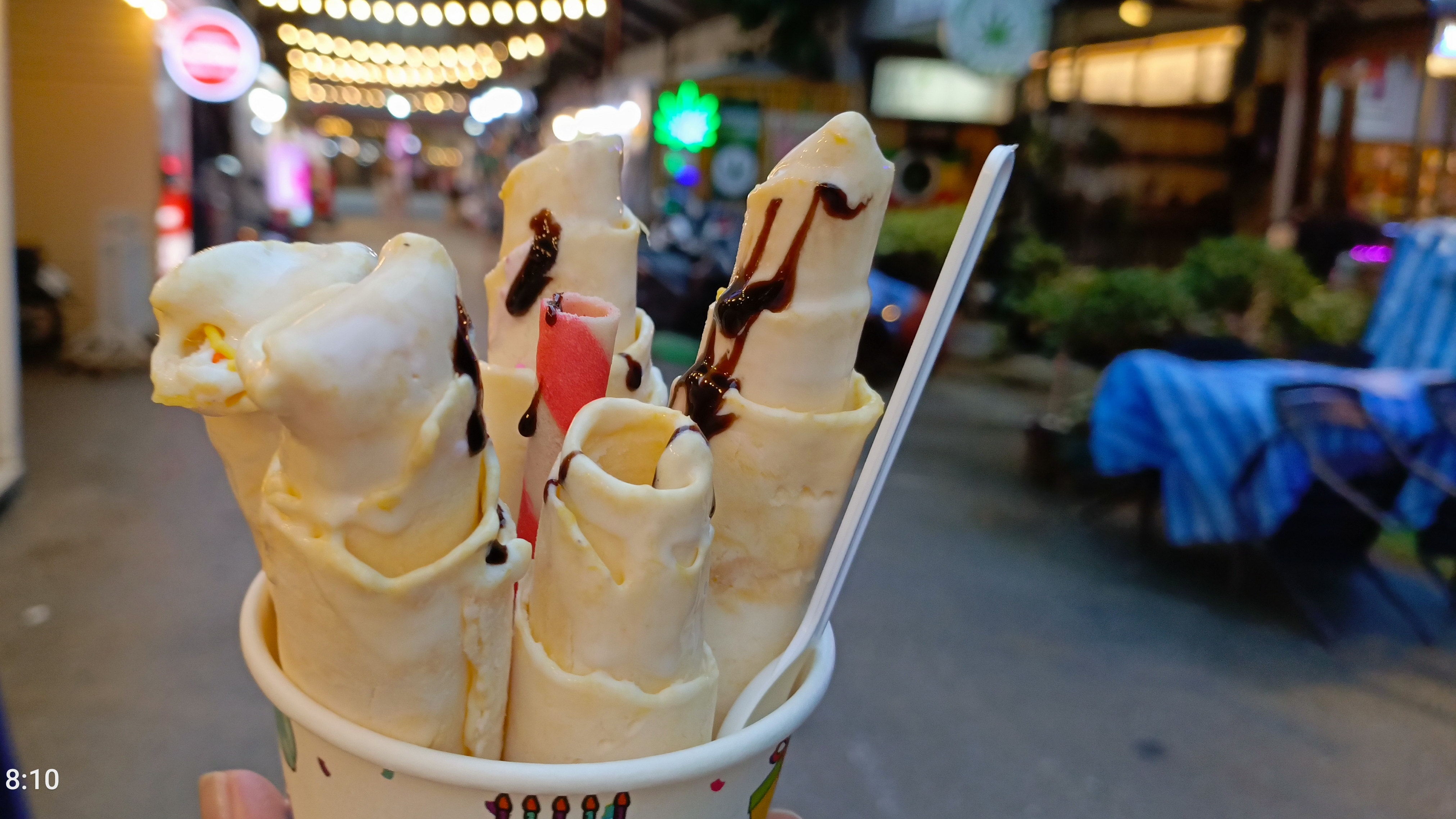 тайское мороженое, манго+ лайм😍😍😍