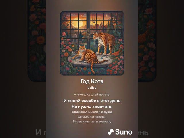 Год Кота (стихи Renny)