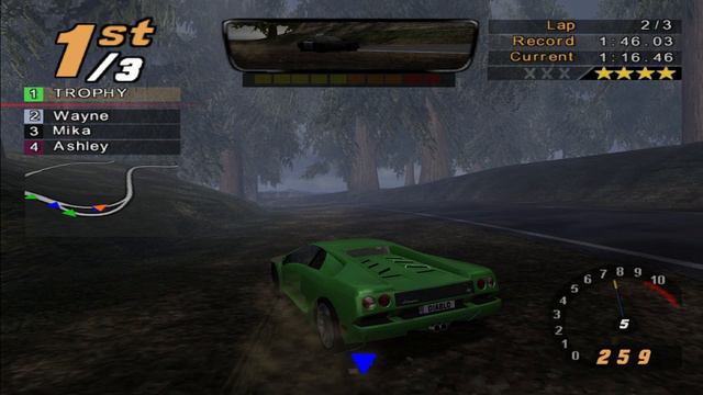 65-Need for Speed Hot Pursuit 2 (PS2) Чемпионат Ultimate Racer 22, получаем ретро ачивки