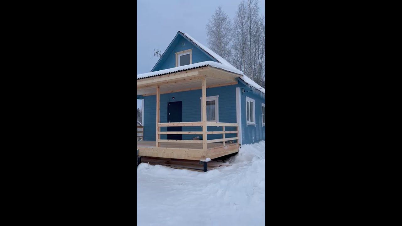 Видеоотзыв о строительстве каркасного дома 6х6м по проекту "Рязань"
