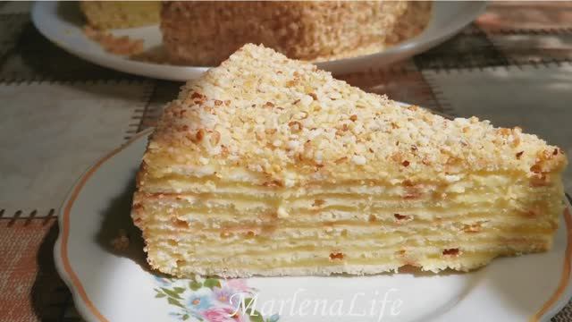 Торт на Сковороде с Заварным Кремом. Бюджетный Рецепт Сметанника без Духовки