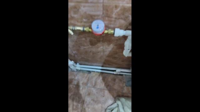 Частичная замена водопровода и установка счетчика. ООО"Эстакада" 8(902)843-93-33,8(953)194-71-60